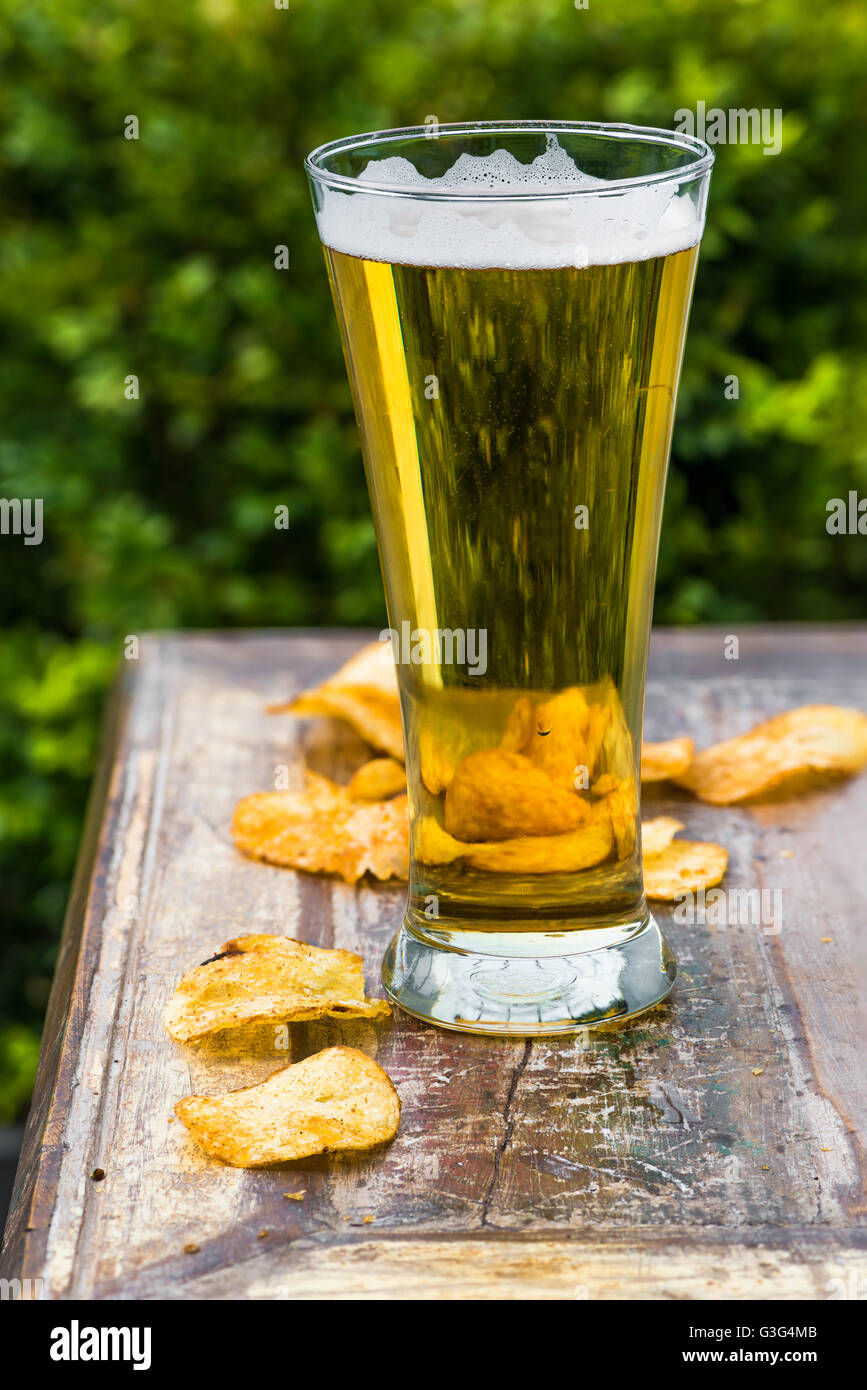 Beer crisps hi-res stock photography and images - Alamy