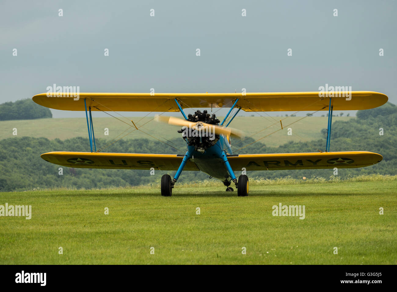 American Flyby at Compton Abbas 12th June 2016 Stock Photo - Alamy