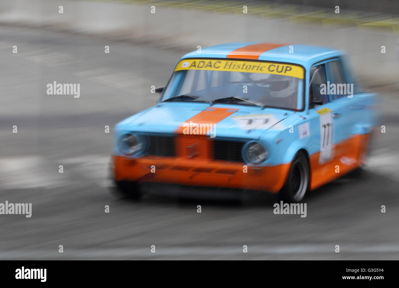 A Lada 2101 being raced at the classic car racing event Classic Race ...