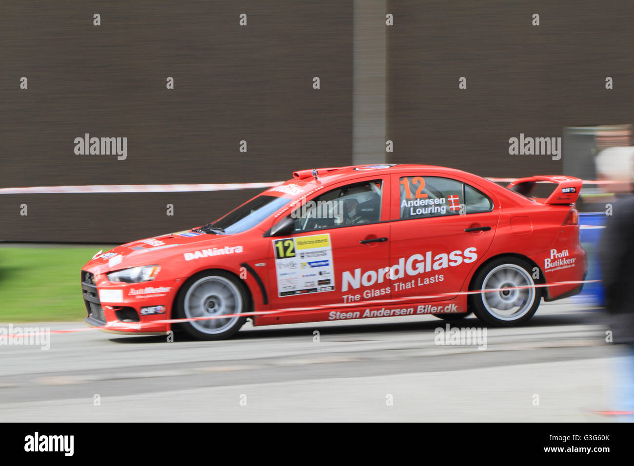 Mitsubishi Evo X Rally Car High Resolution Stock Photography and Images ...