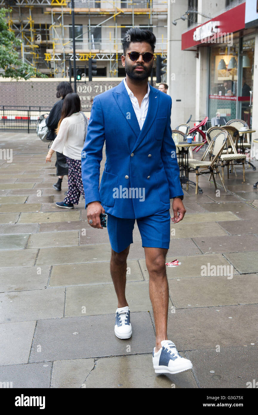 Kish from Toronto seen before the Christopher Raeburn London ...