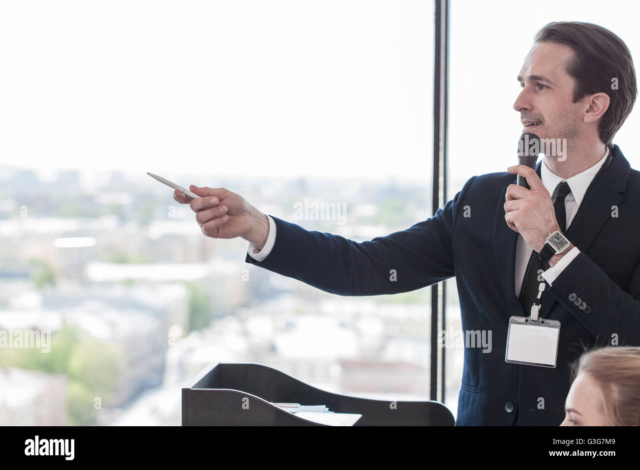 Skyline conference room hi-res stock photography and images - Alamy