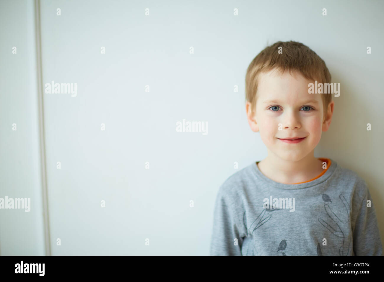nice boy smiling Stock Photo - Alamy