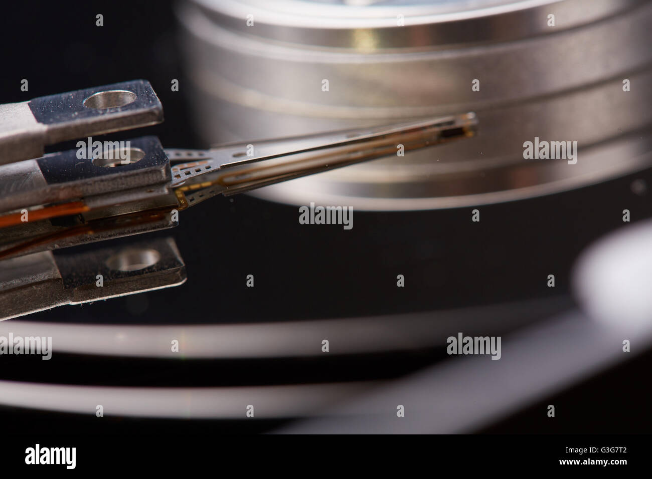 hard disk closeup Stock Photo - Alamy