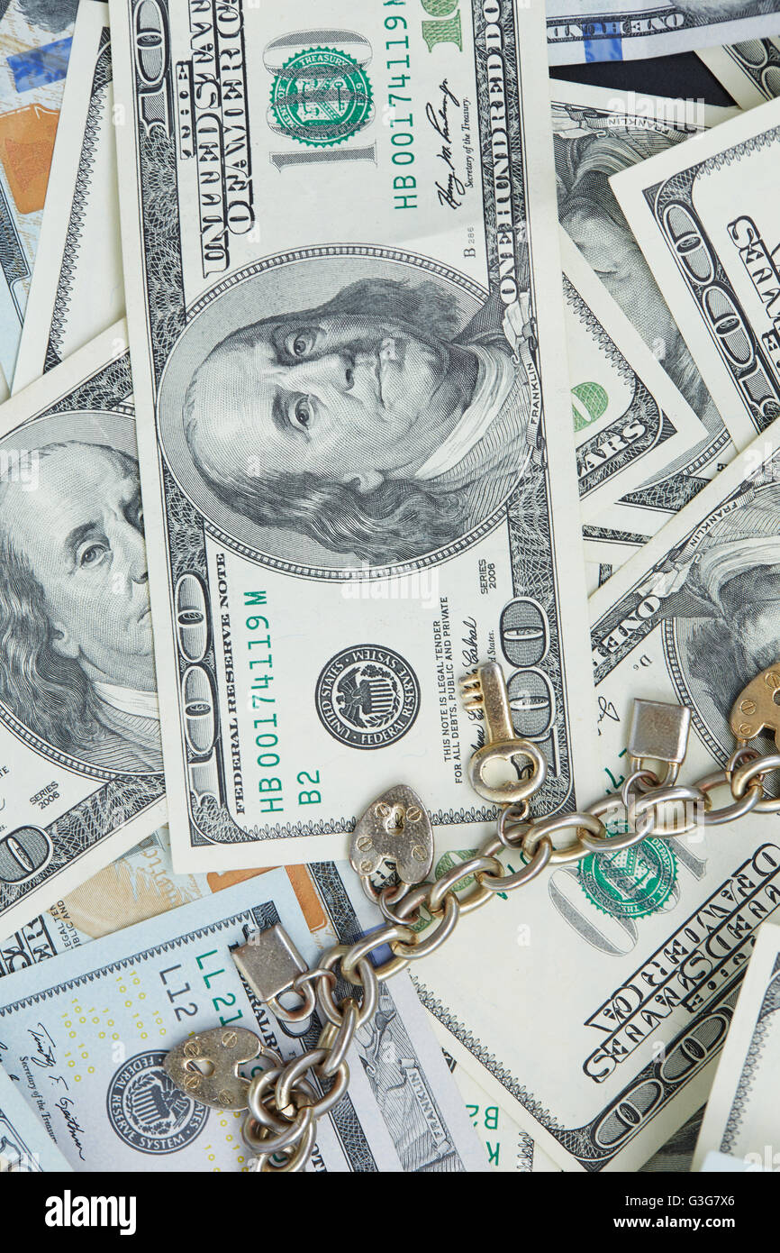 money - keys and locks Stock Photo - Alamy