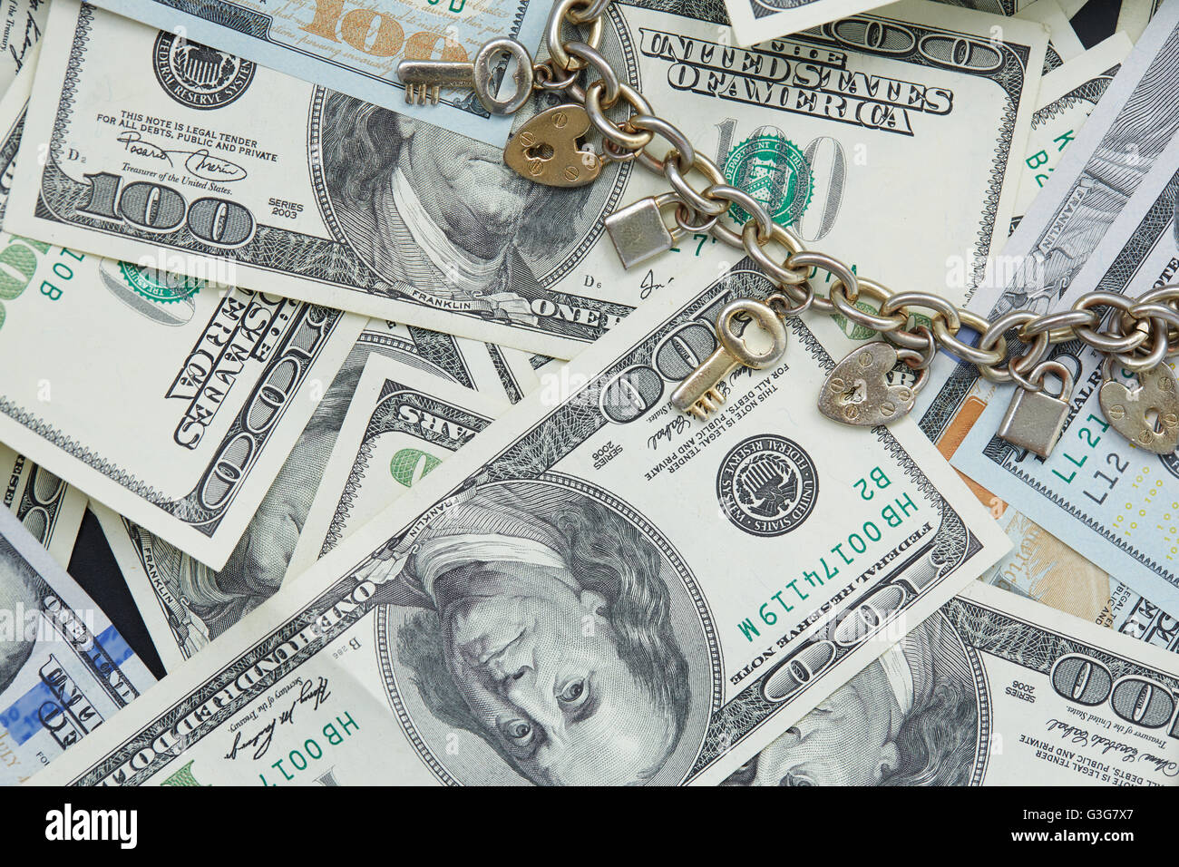 money - keys and locks Stock Photo - Alamy