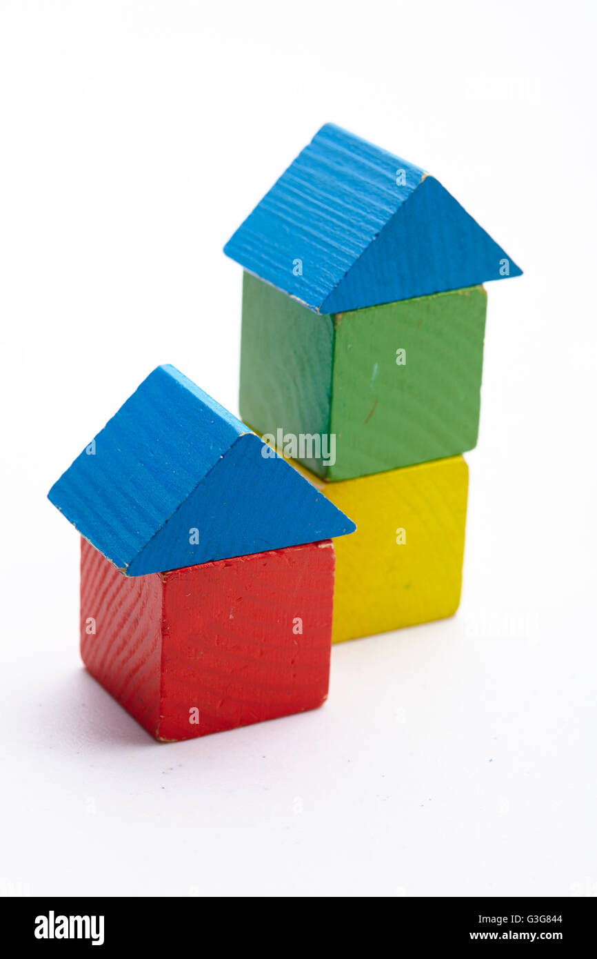House made of building blocks hi-res stock photography and images - Alamy