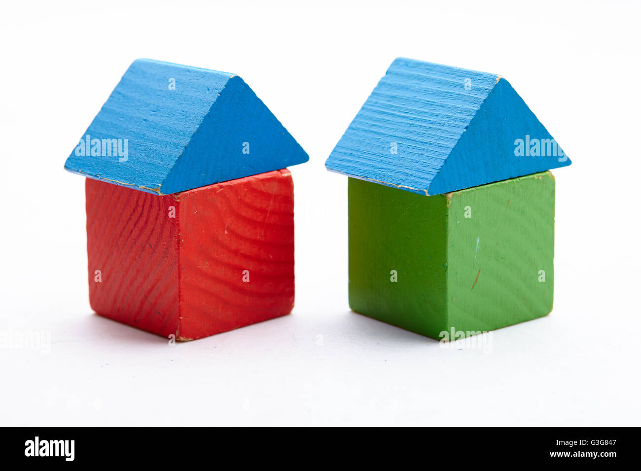 Wooden play house hi-res stock photography and images - Alamy