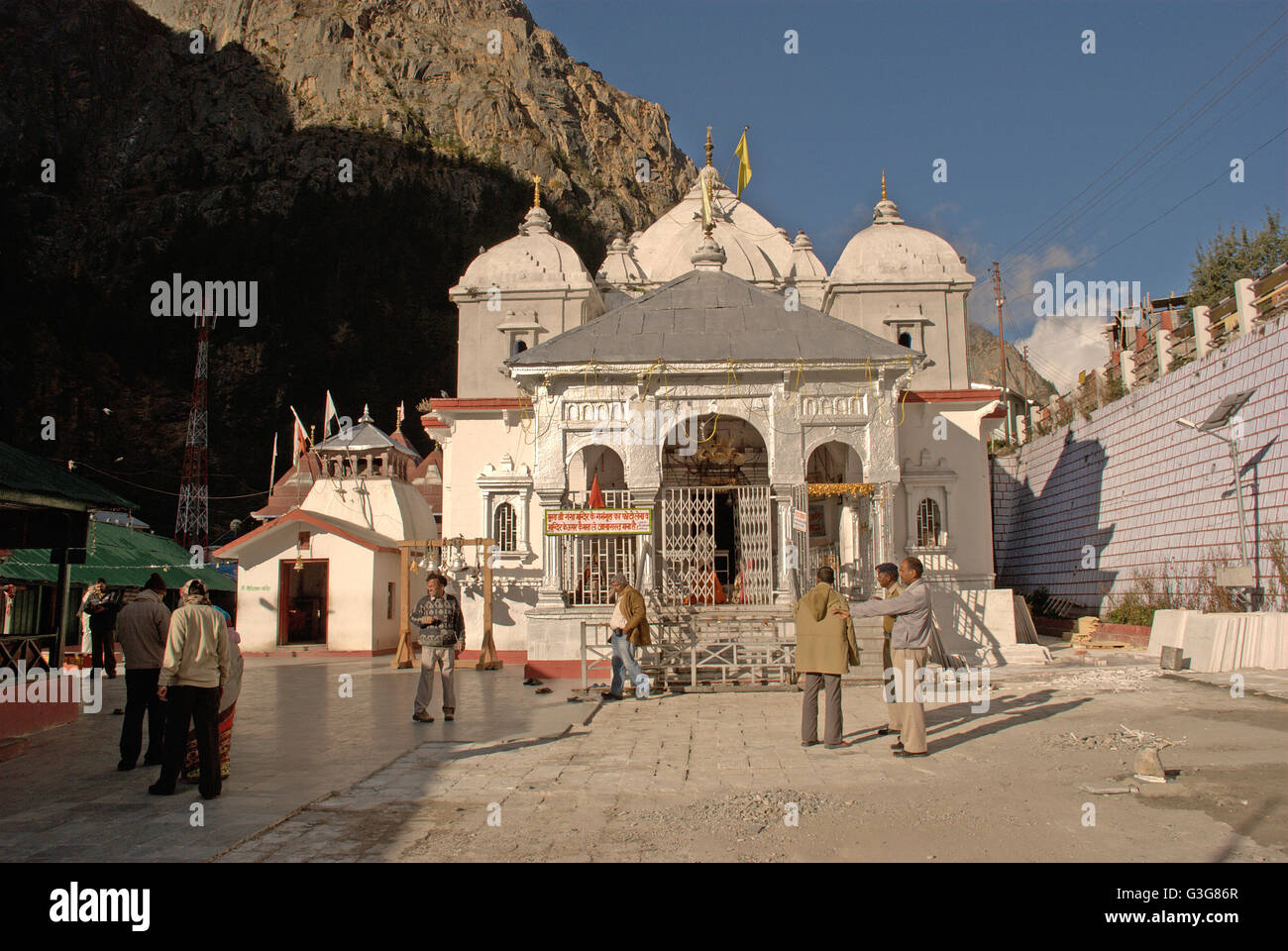 Ganga temple gangotri hi-res stock photography and images - Alamy