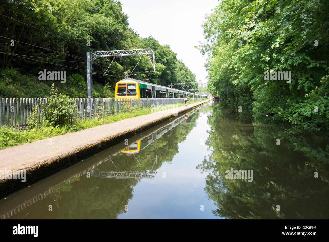 Railway line running hi-res stock photography and images - Alamy