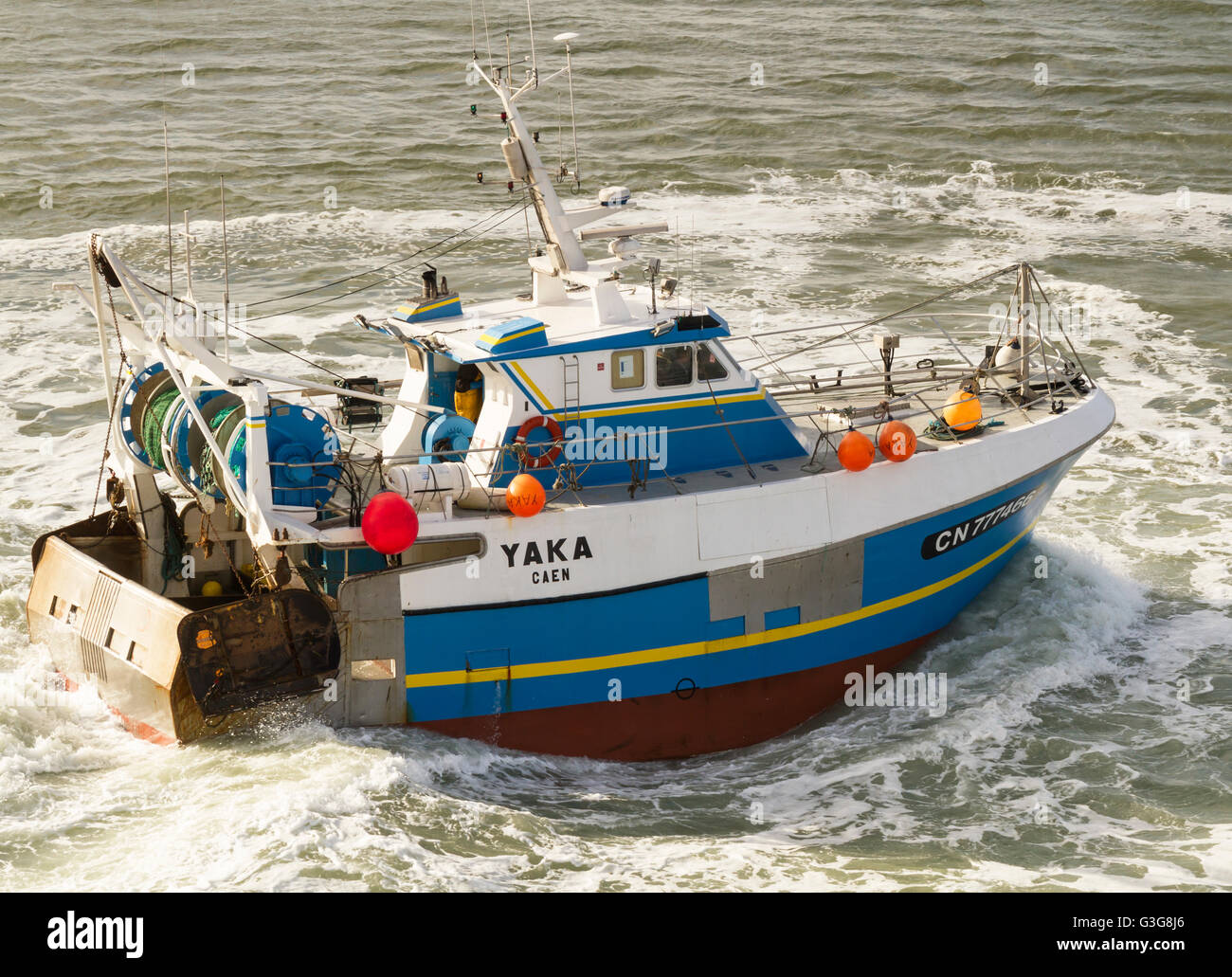 French fishing boat hi-res stock photography and images - Alamy
