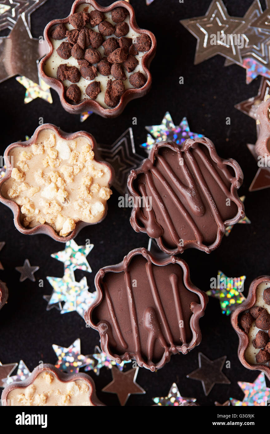 delicious chocolate candies Stock Photo - Alamy