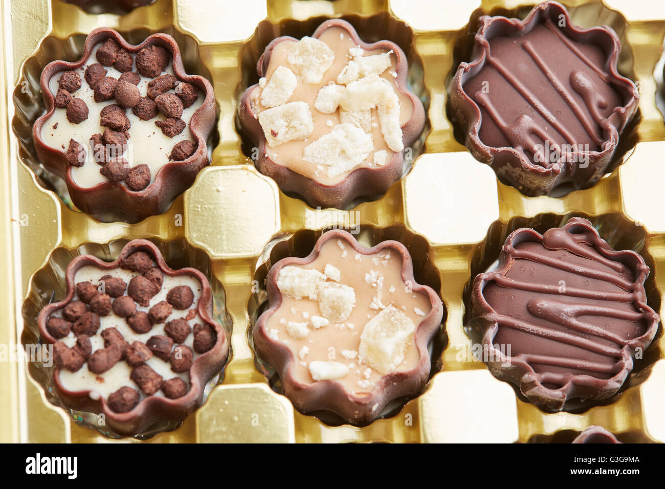delicious chocolate candies Stock Photo - Alamy