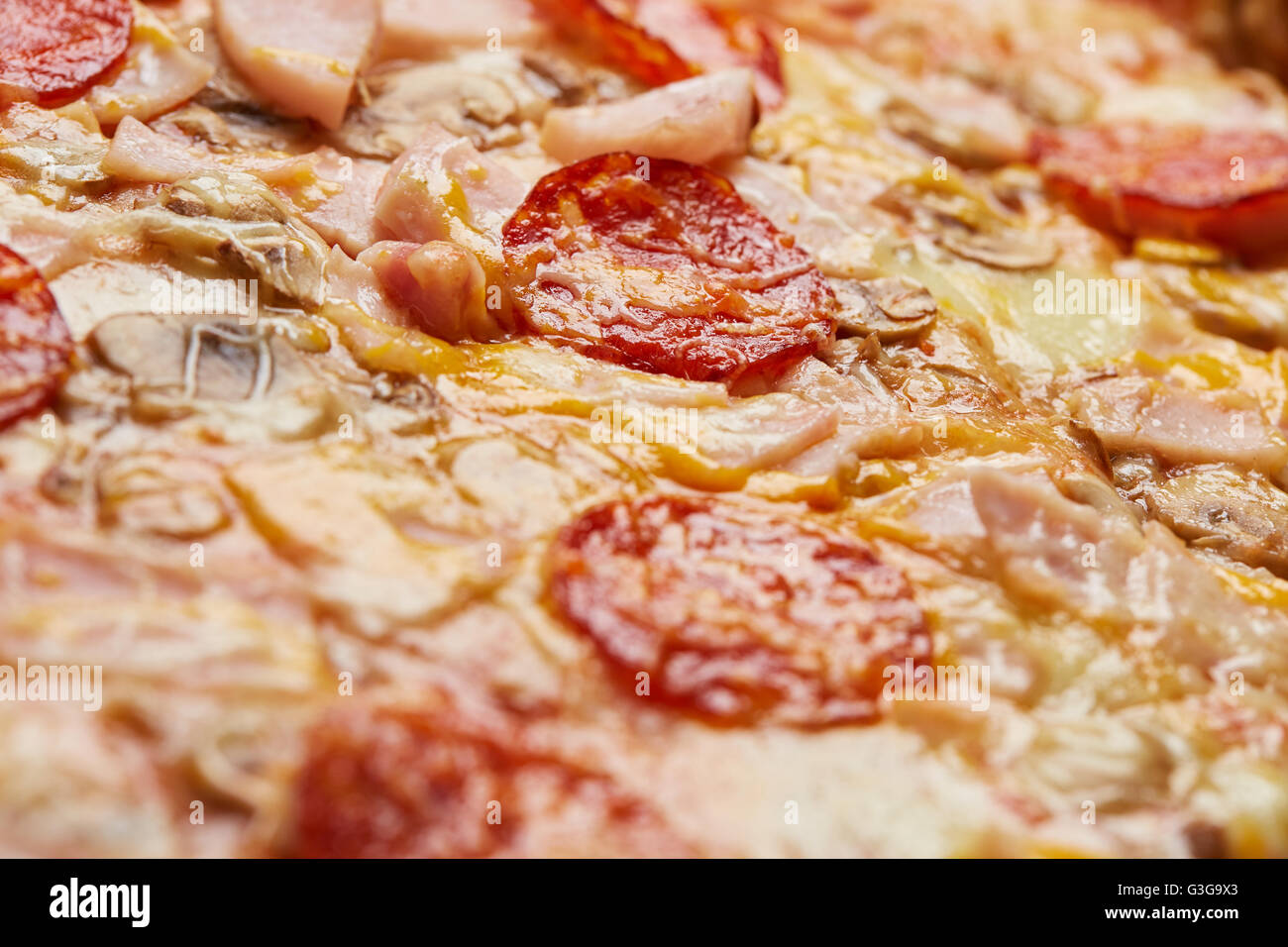 pizza close up Stock Photo - Alamy