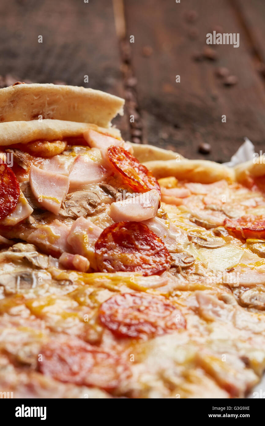 pizza close up Stock Photo - Alamy