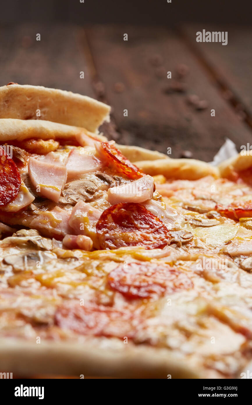 pizza close up Stock Photo - Alamy
