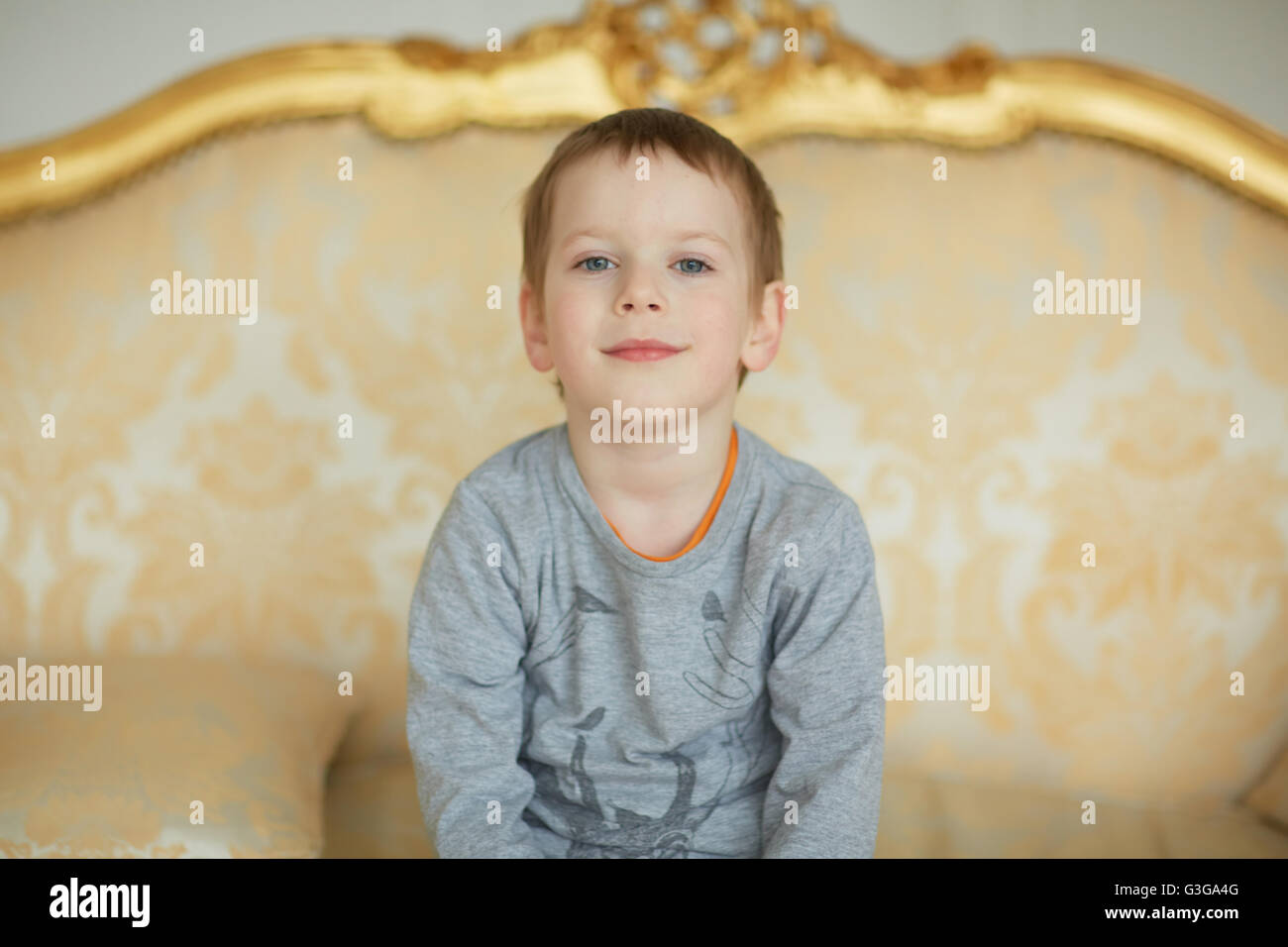 nice boy smiling Stock Photo - Alamy