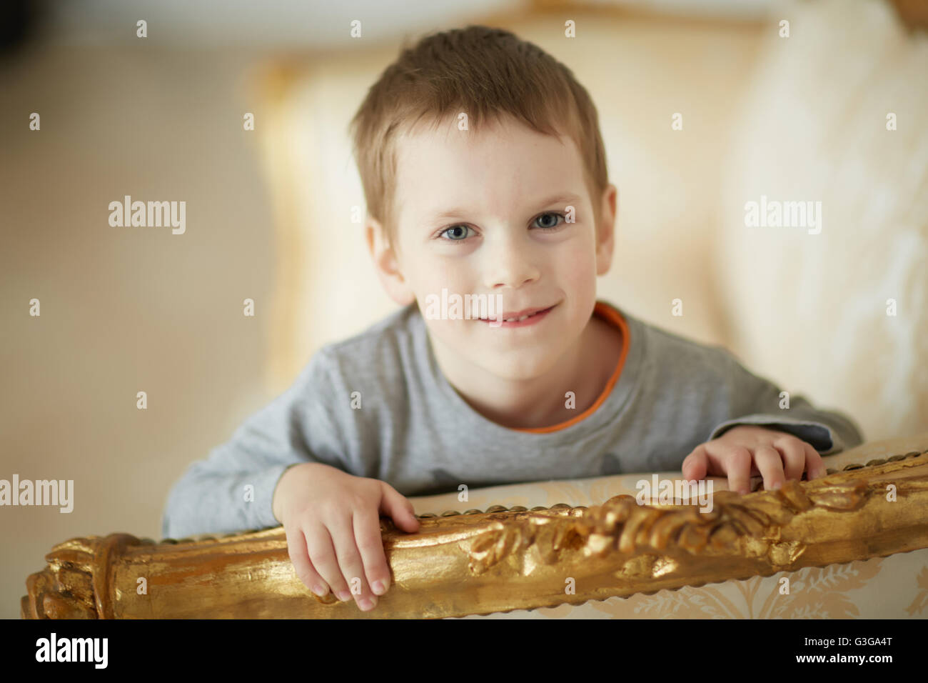 nice boy smiling Stock Photo - Alamy