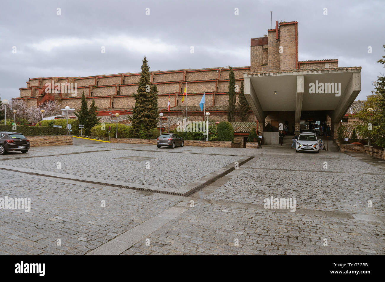 Modern Parador de Segovia, Castilla y Leon, Spain Stock Photo - Alamy