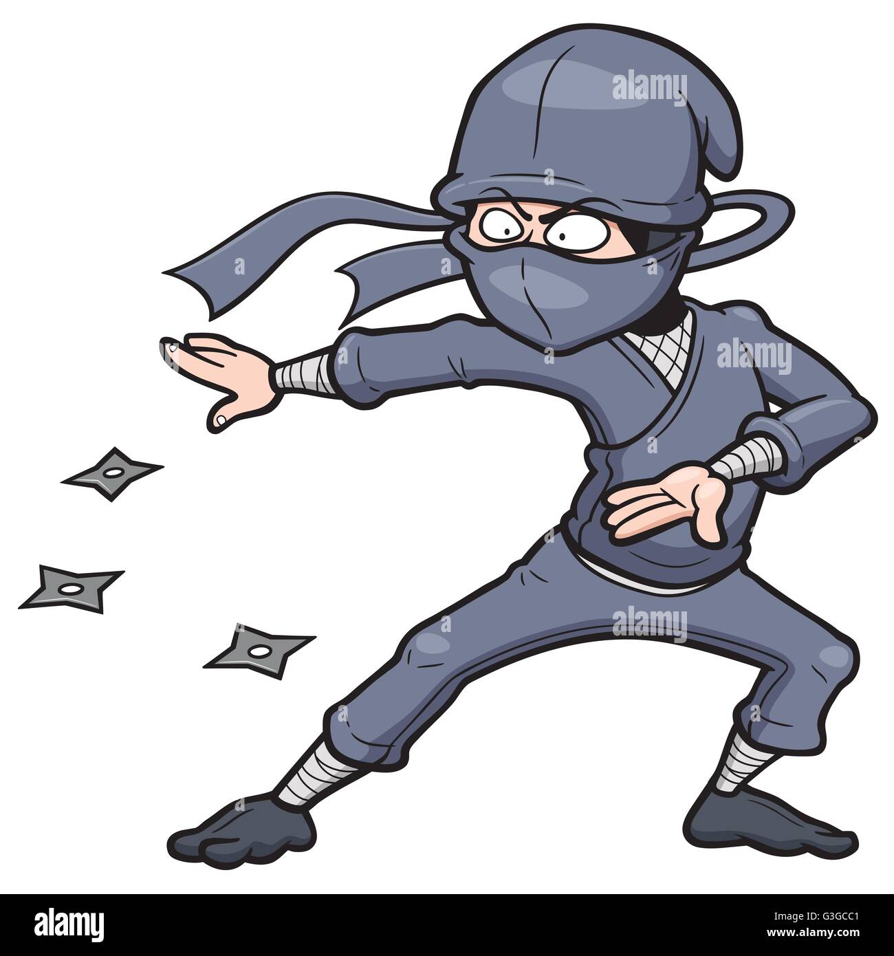 Ninja Warrior Cut Out Stock Images & Pictures - Alamy