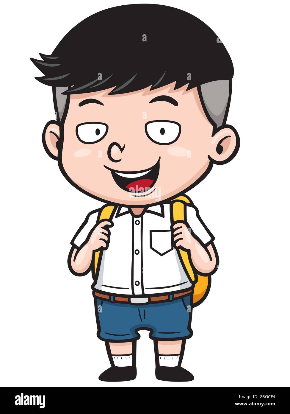 Cartoon boy hi-res stock photography and images - Alamy