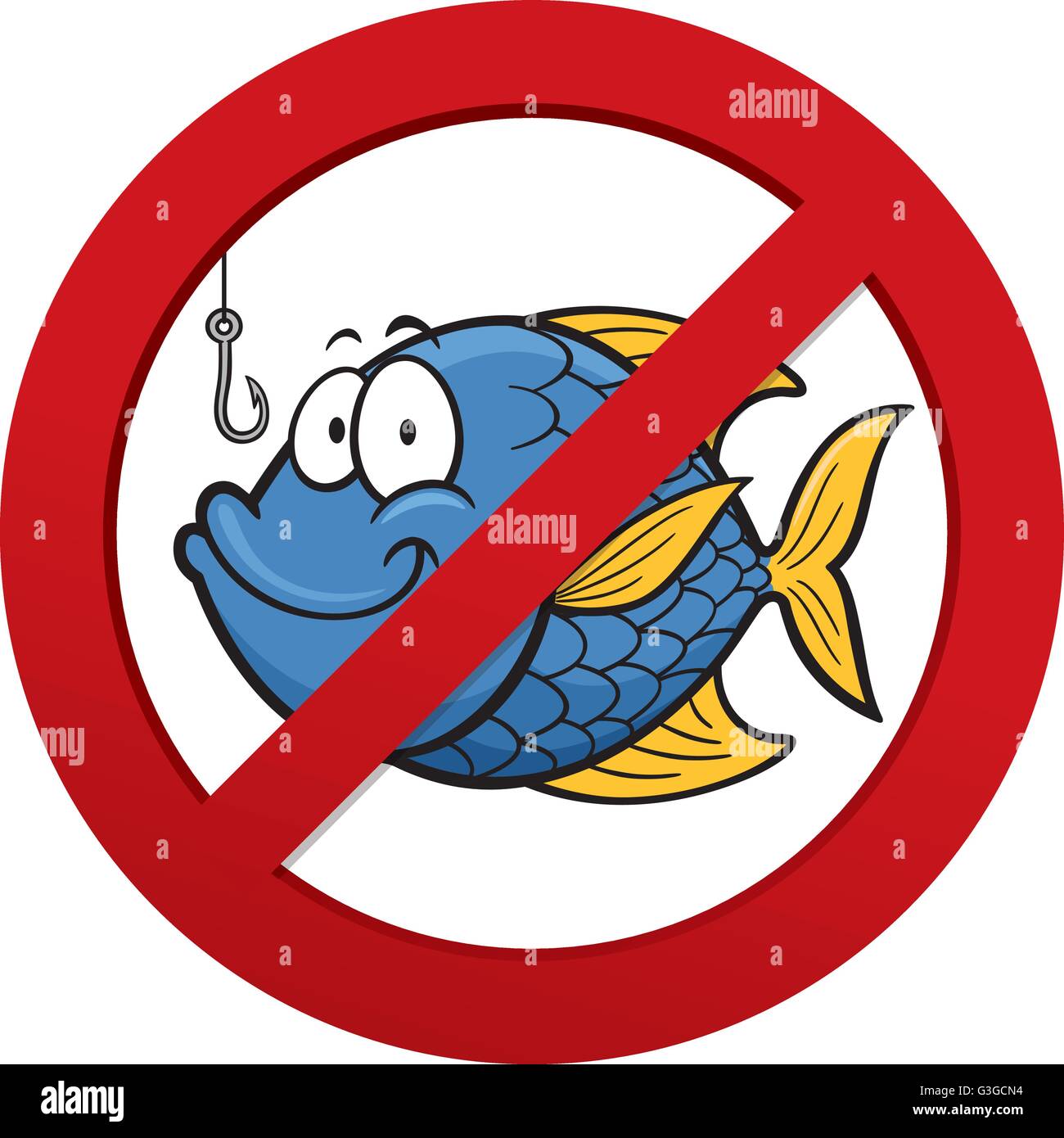 No fishing sign hi-res stock photography and images - Alamy