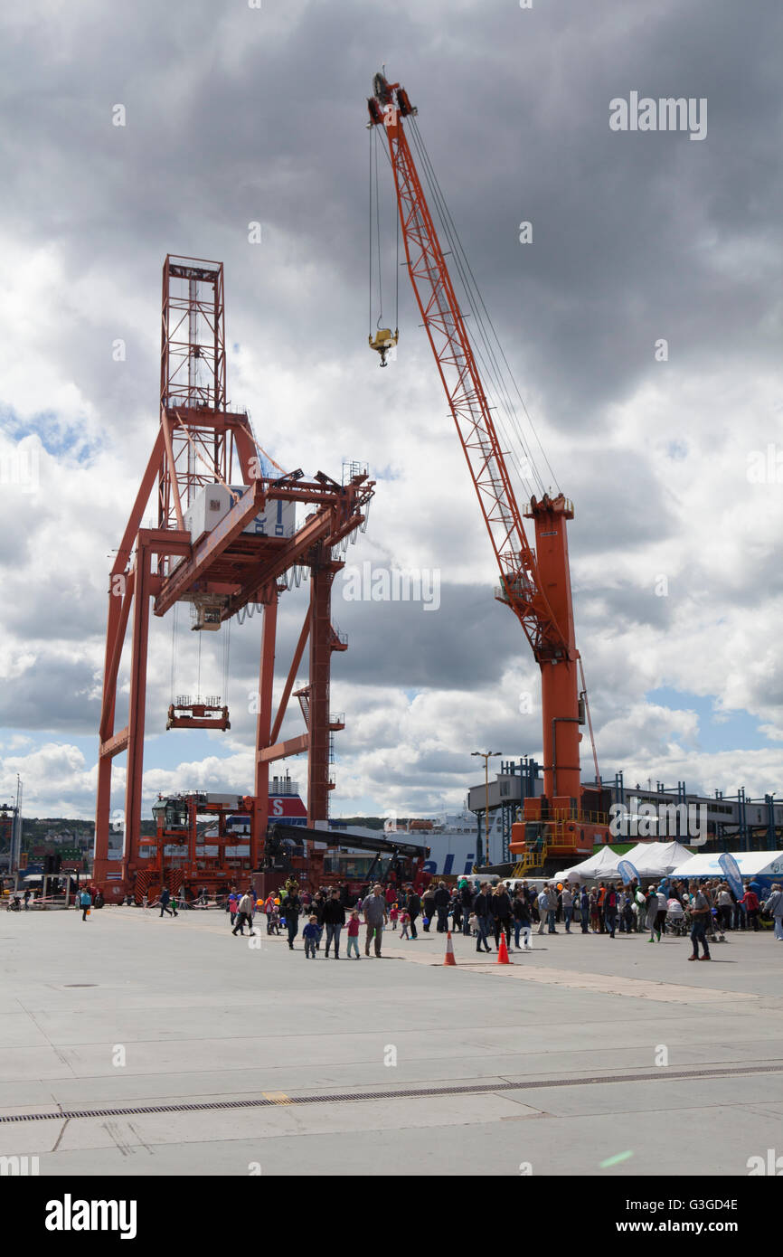 Baltic container terminal hi-res stock photography and images - Alamy