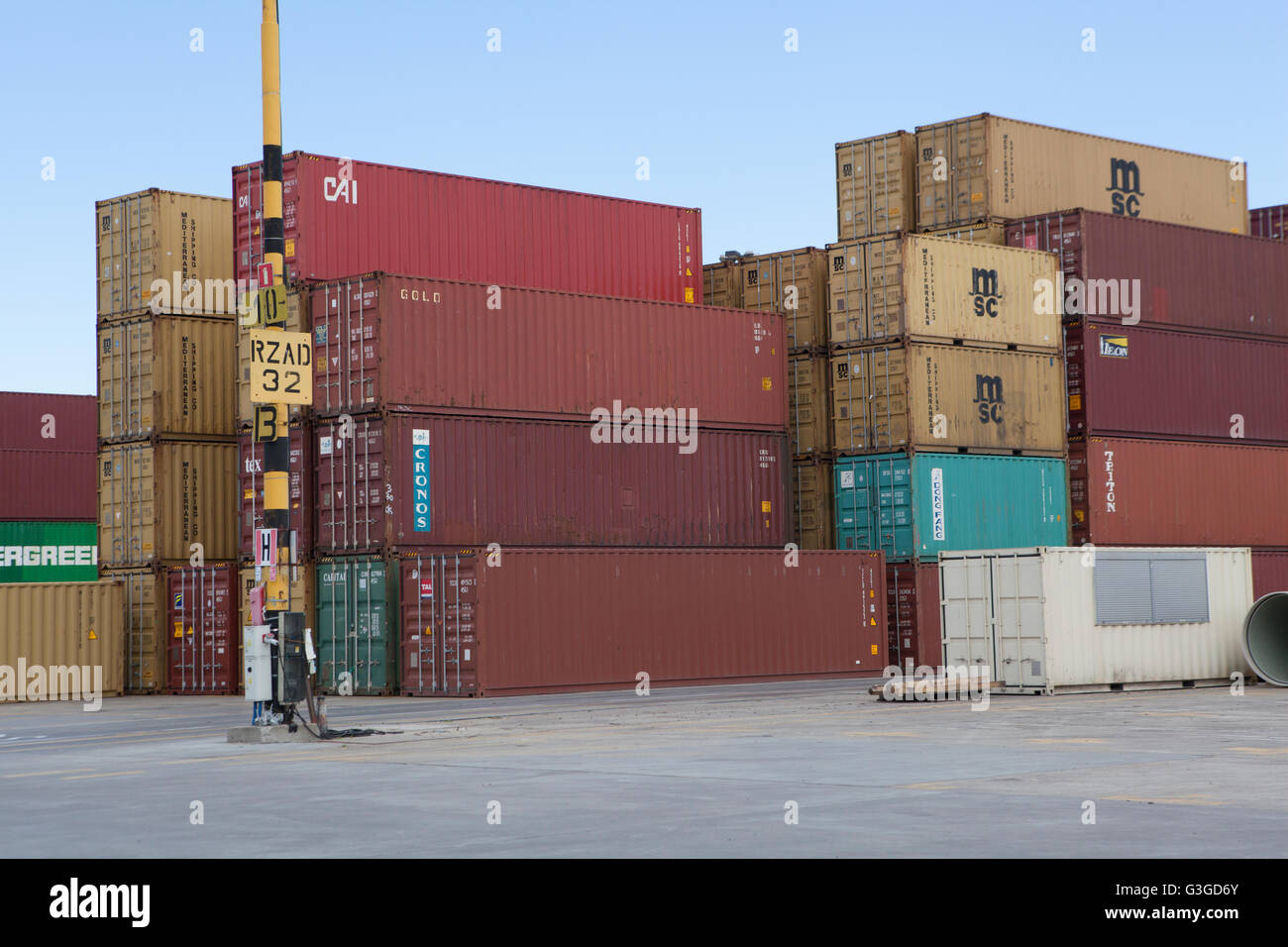 Baltic Container Terminal, Gdynia Stock Photo - Alamy