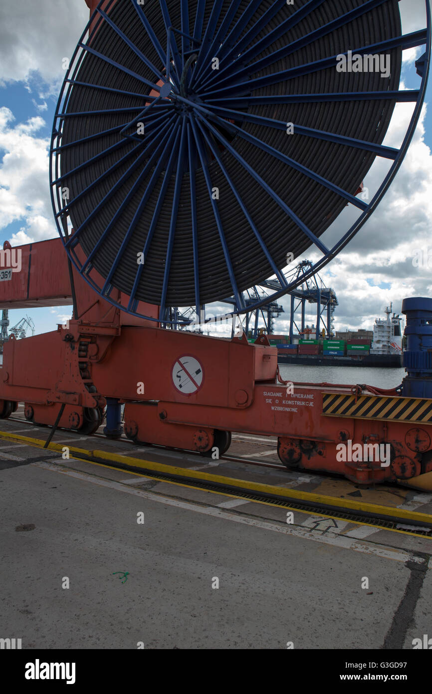 Baltic Container Terminal, Gdynia Stock Photo - Alamy