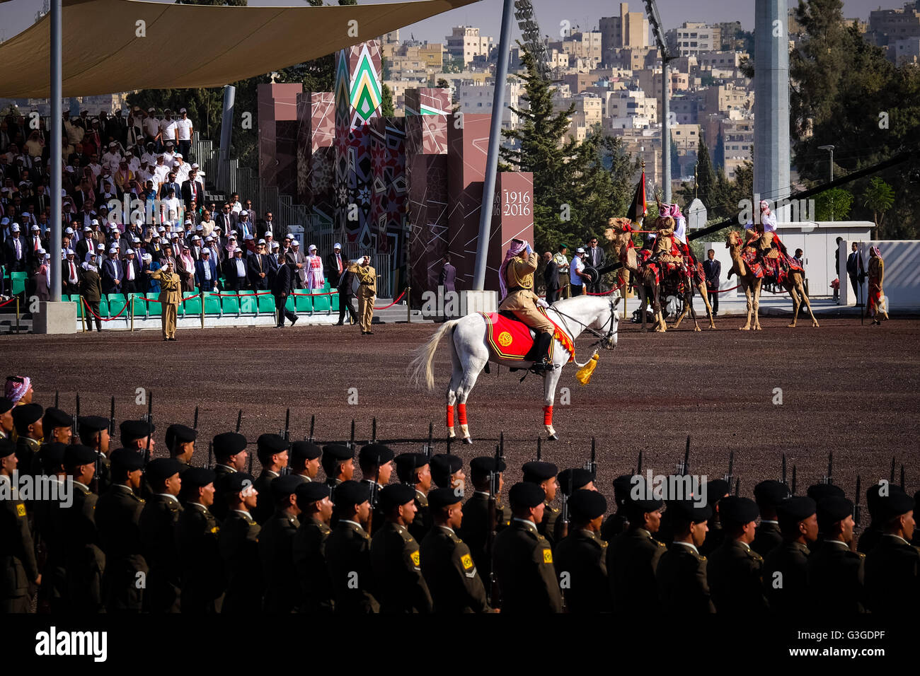 Amman, Jordan. 02nd June, 2016. As the Kingdom of Jordan celebrates the ...