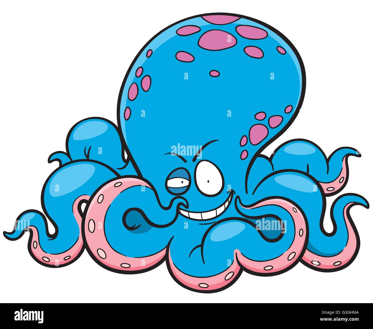 Octopus Cartoon Stock Photos & Octopus Cartoon Stock Images - Alamy