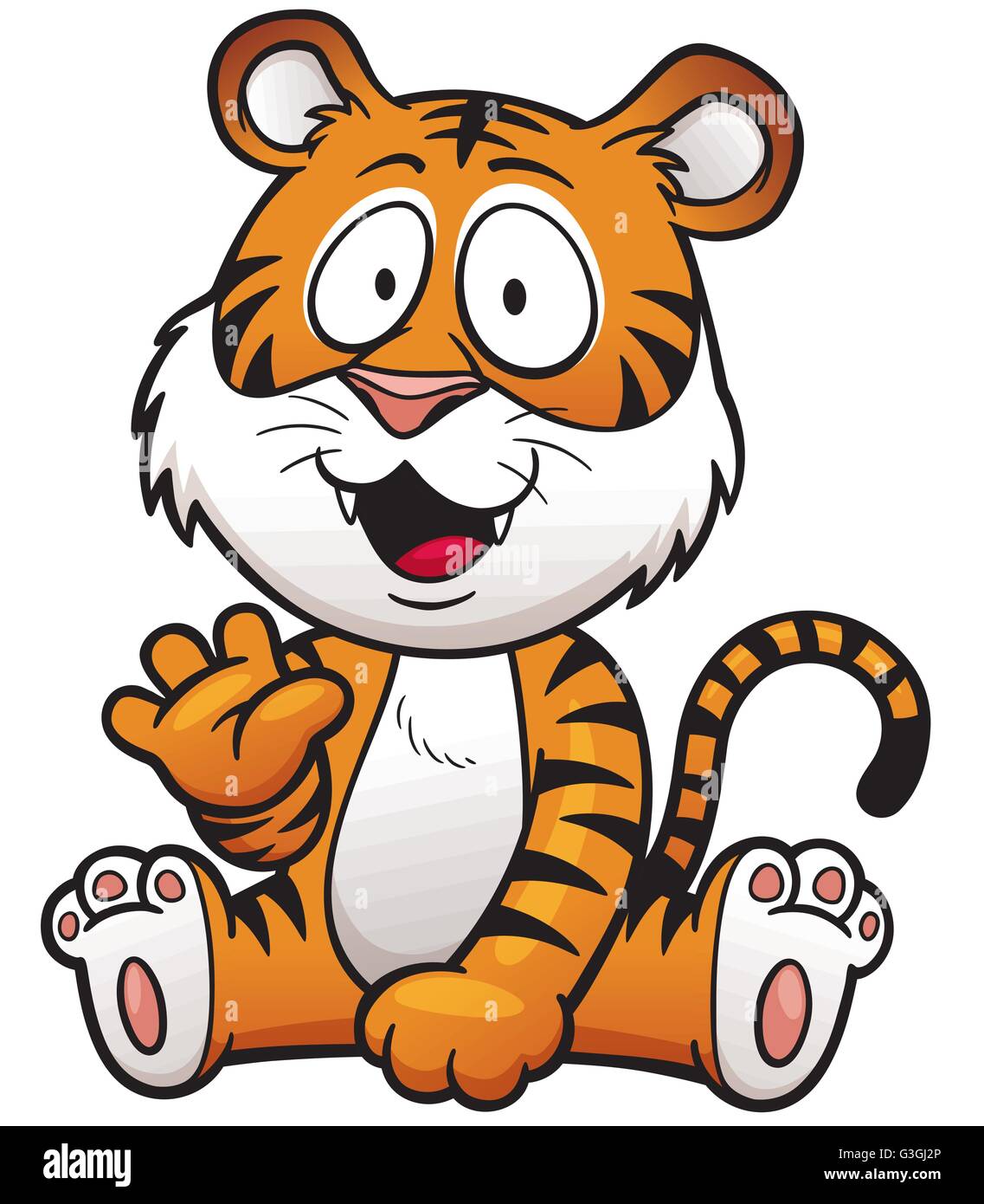 Cartoon Tiger High Resolution Stock Photography and Images - Alamy
