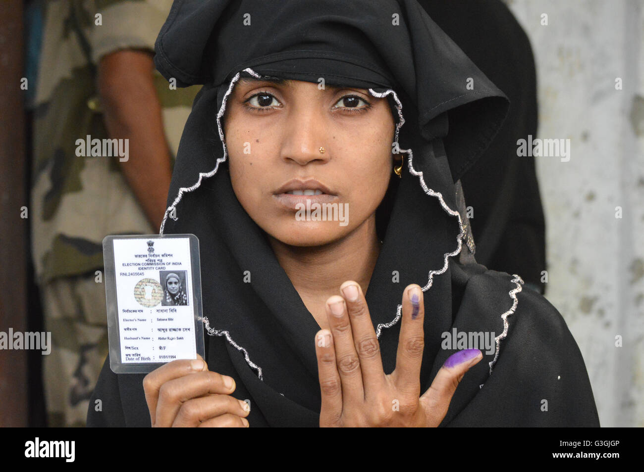 Kolkata, India. 05th May, 2016. ??9,776 voters in the erstwhile Indo ...