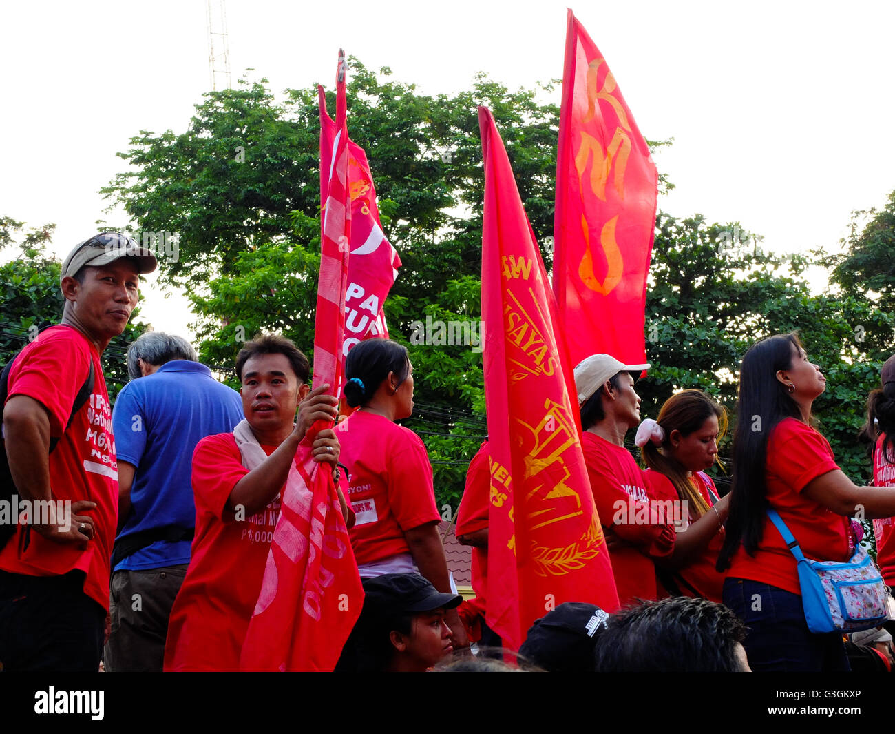 Manila, Philippines. 01st May, 2016. Different labor sectors join the ...