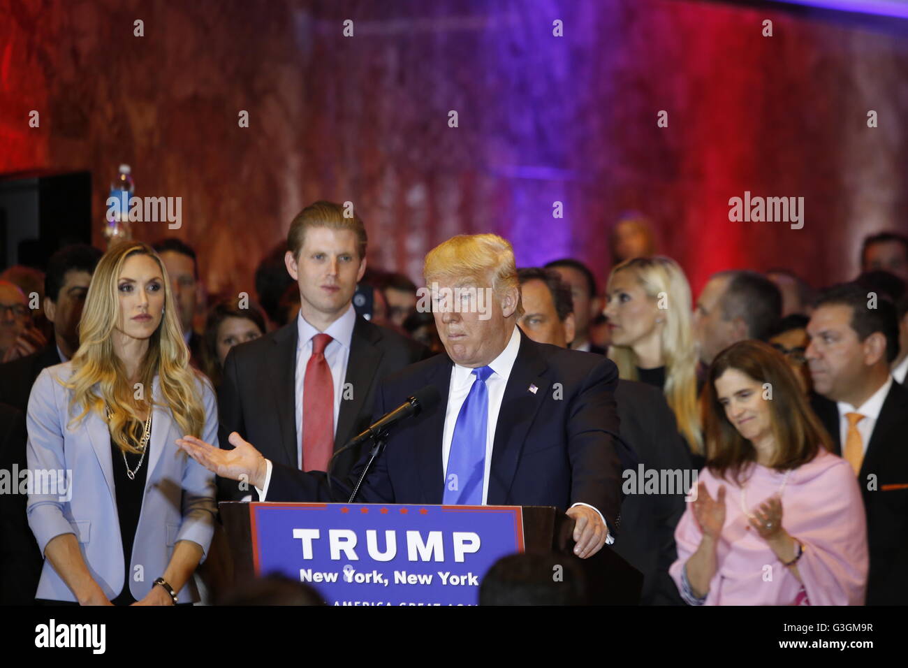 New York City, United States. 26th Apr, 2016. Front runner for the ...