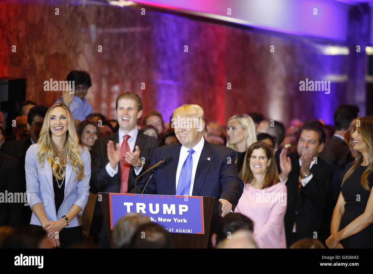 New York City, United States. 26th Apr, 2016. Front runner for the ...