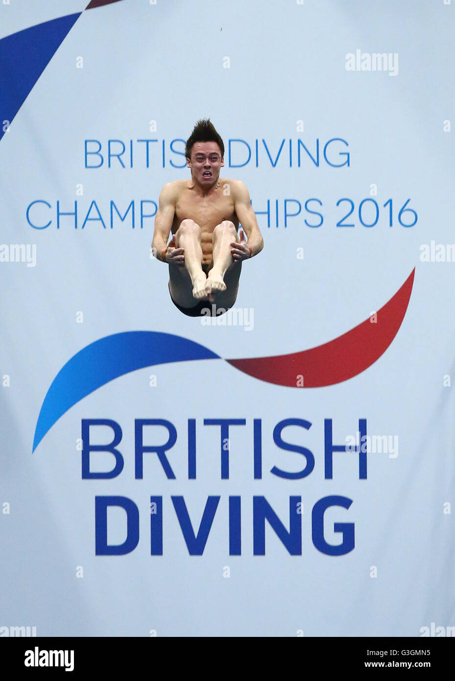 Tom Daley competes in the Men 10m, Preliminary during day three of the ...