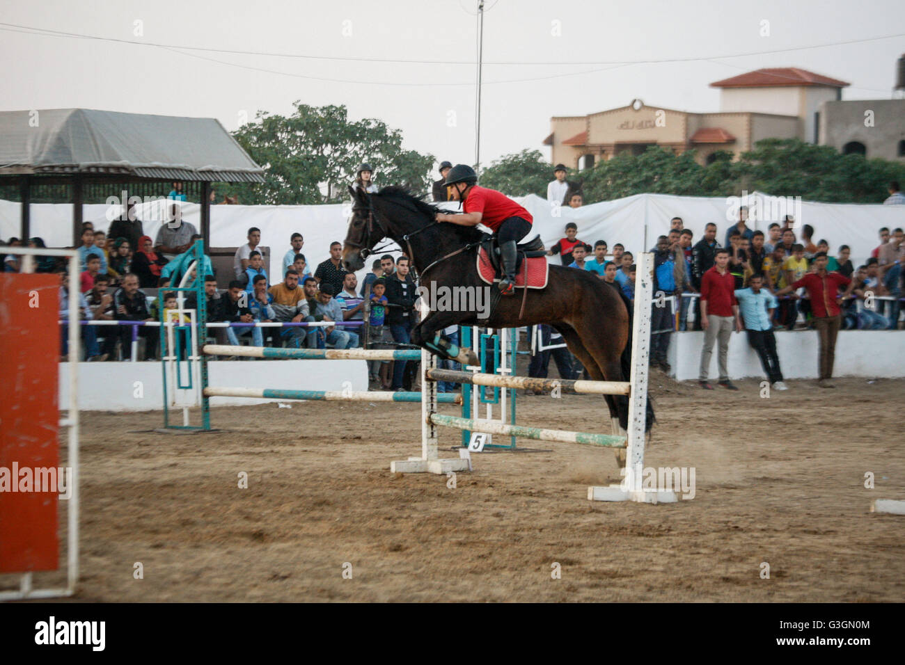 Gaza, French Southern Territories. 22nd Apr, 2016. A young Palestinian ...