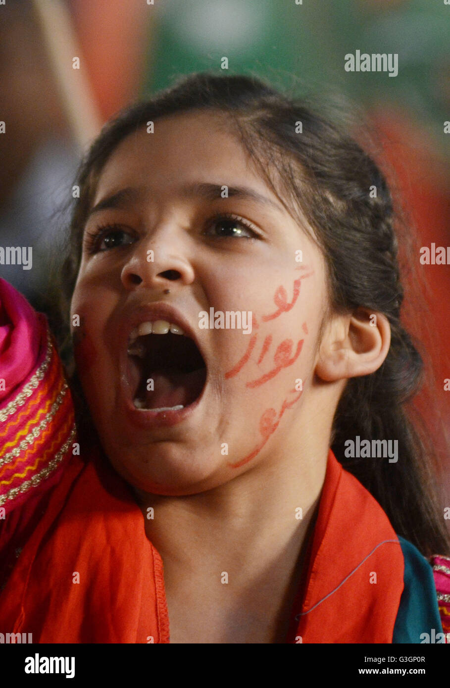Supporters of Opposition and political party Pakistan Tehreek-e-Insaf ...