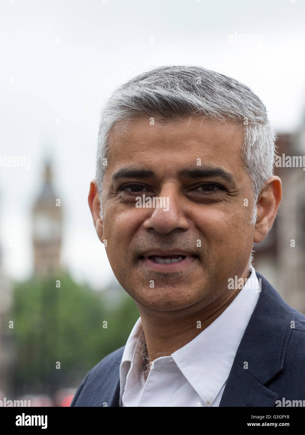 London, UK. 12 June 2016. Sadiq Khan, Mayor of London, British ...