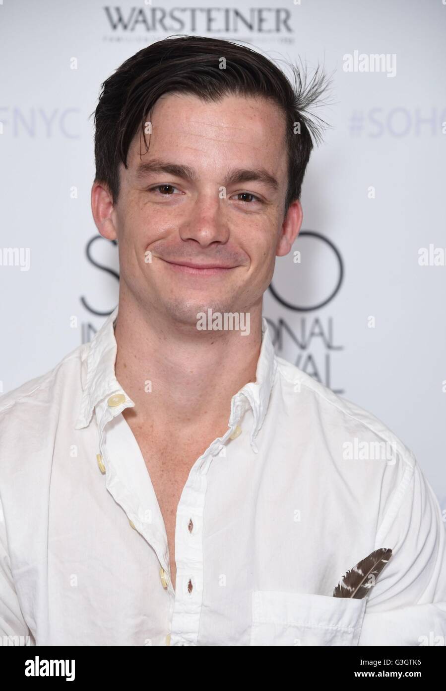 New York, NY, USA. 11th June, 2016. Connor Donovan at arrivals for SOHO ...