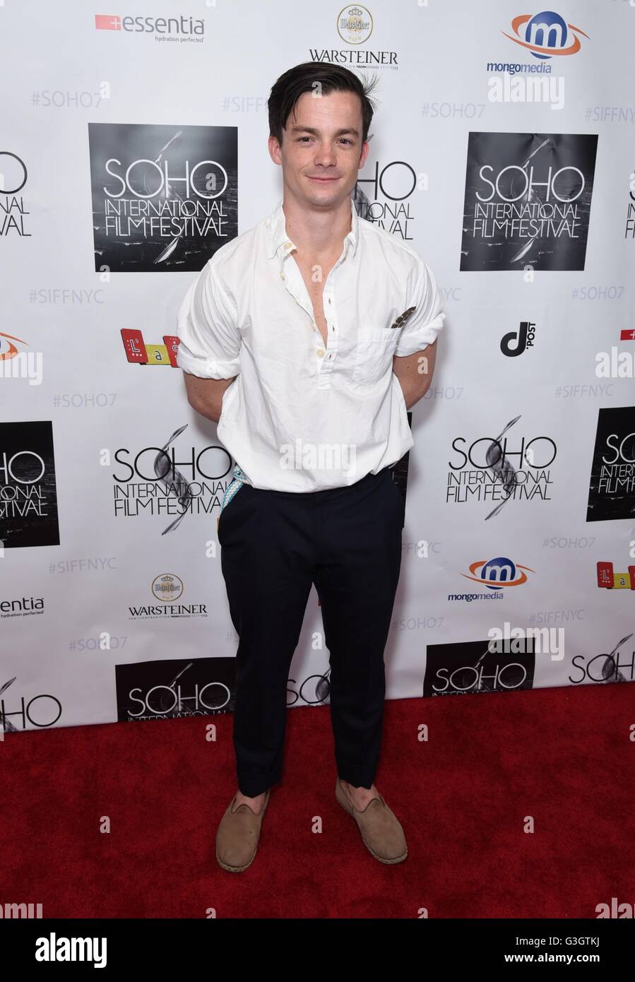 New York, NY, USA. 11th June, 2016. Connor Donovan at arrivals for SOHO ...