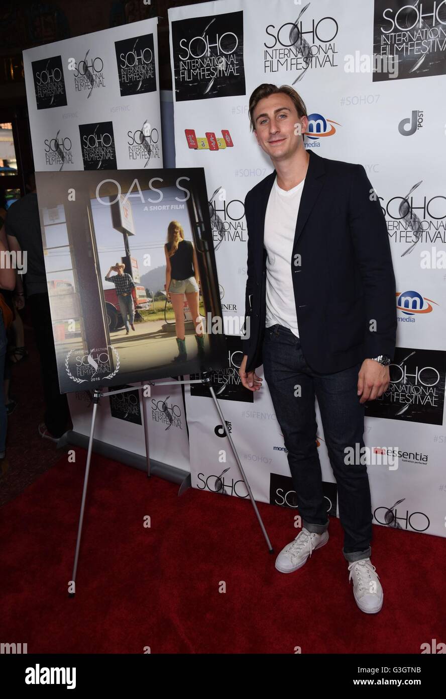 New York, NY, USA. 11th June, 2016. Aidan Kahn at arrivals for SOHO ...