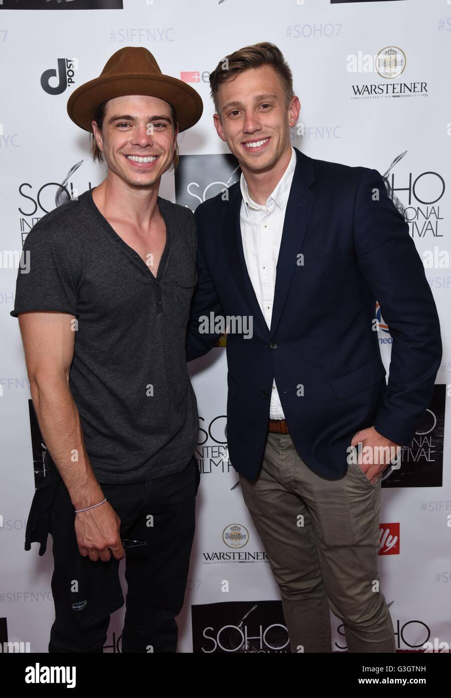 New York, NY, USA. 11th June, 2016. Matthew Lawrence, Mike Perrone at ...