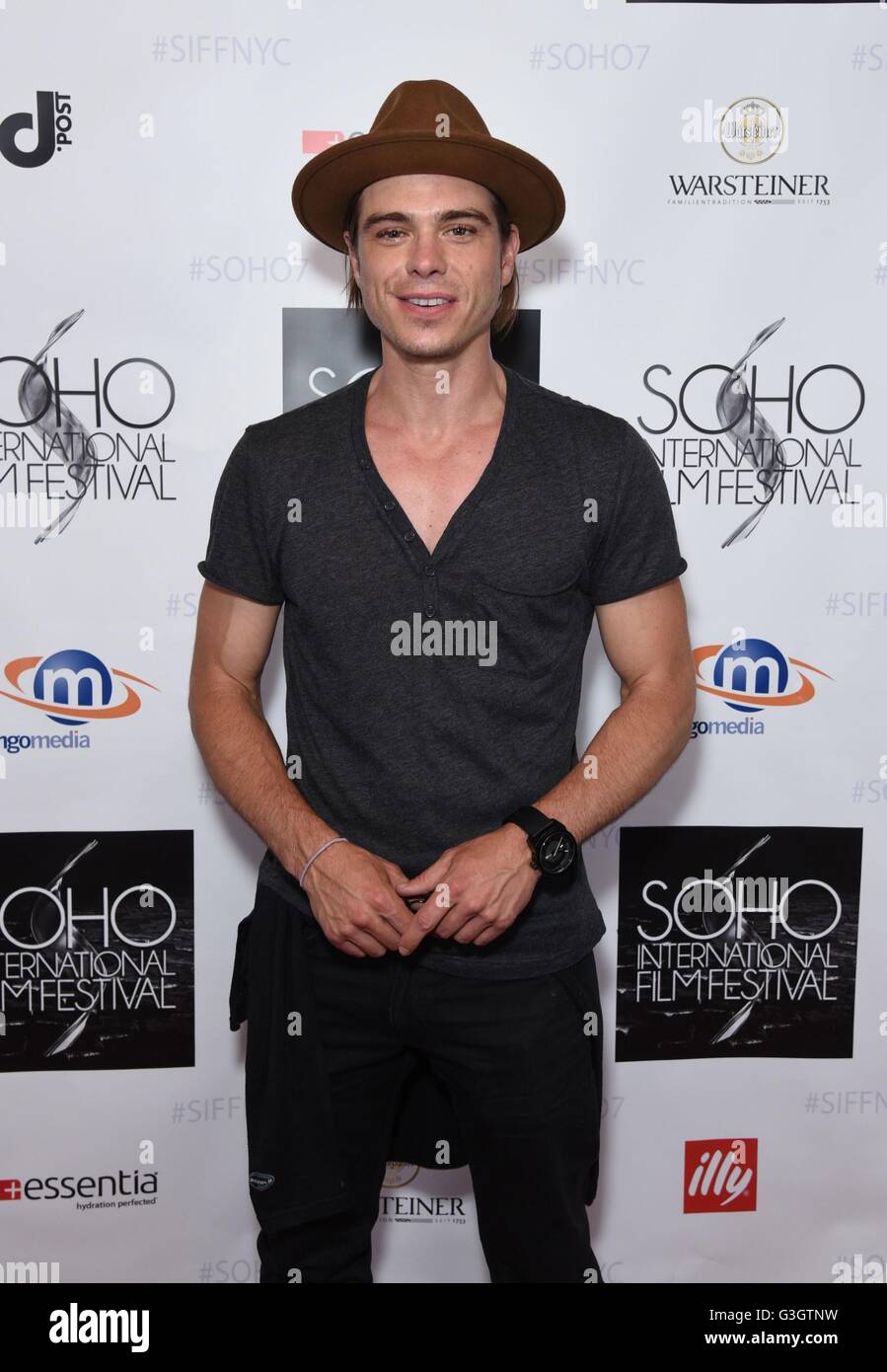 New York, NY, USA. 11th June, 2016. Matthew Lawrence at arrivals for ...