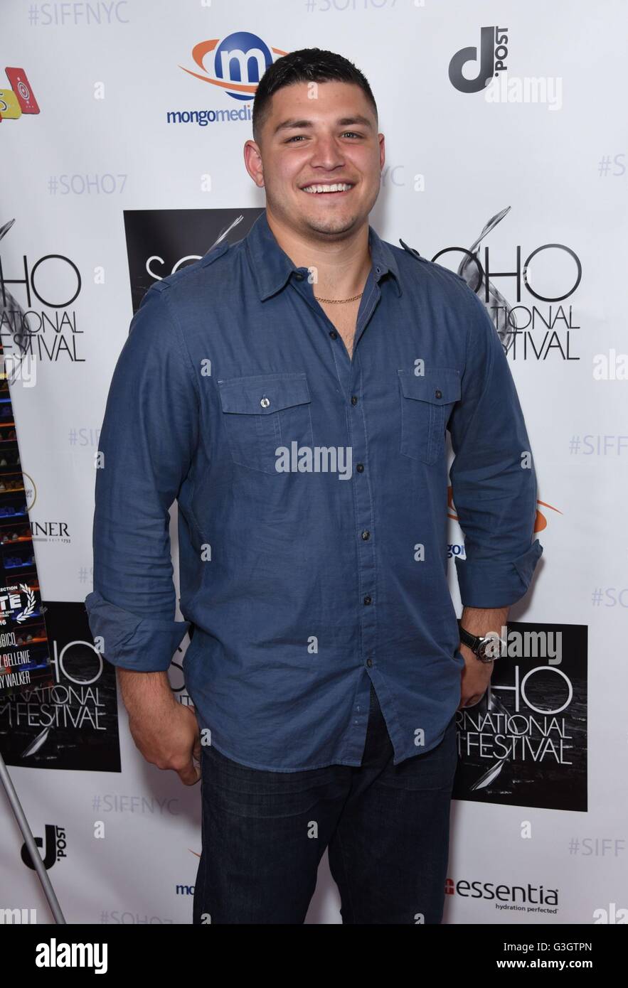 New York, NY, USA. 11th June, 2016. Michael Mauri at arrivals for SOHO ...
