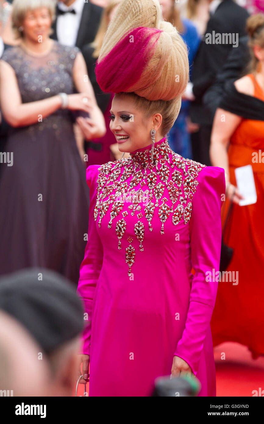 Cannes, France. 13th May, 2016. Elena Lenskaya attends the screening of ...