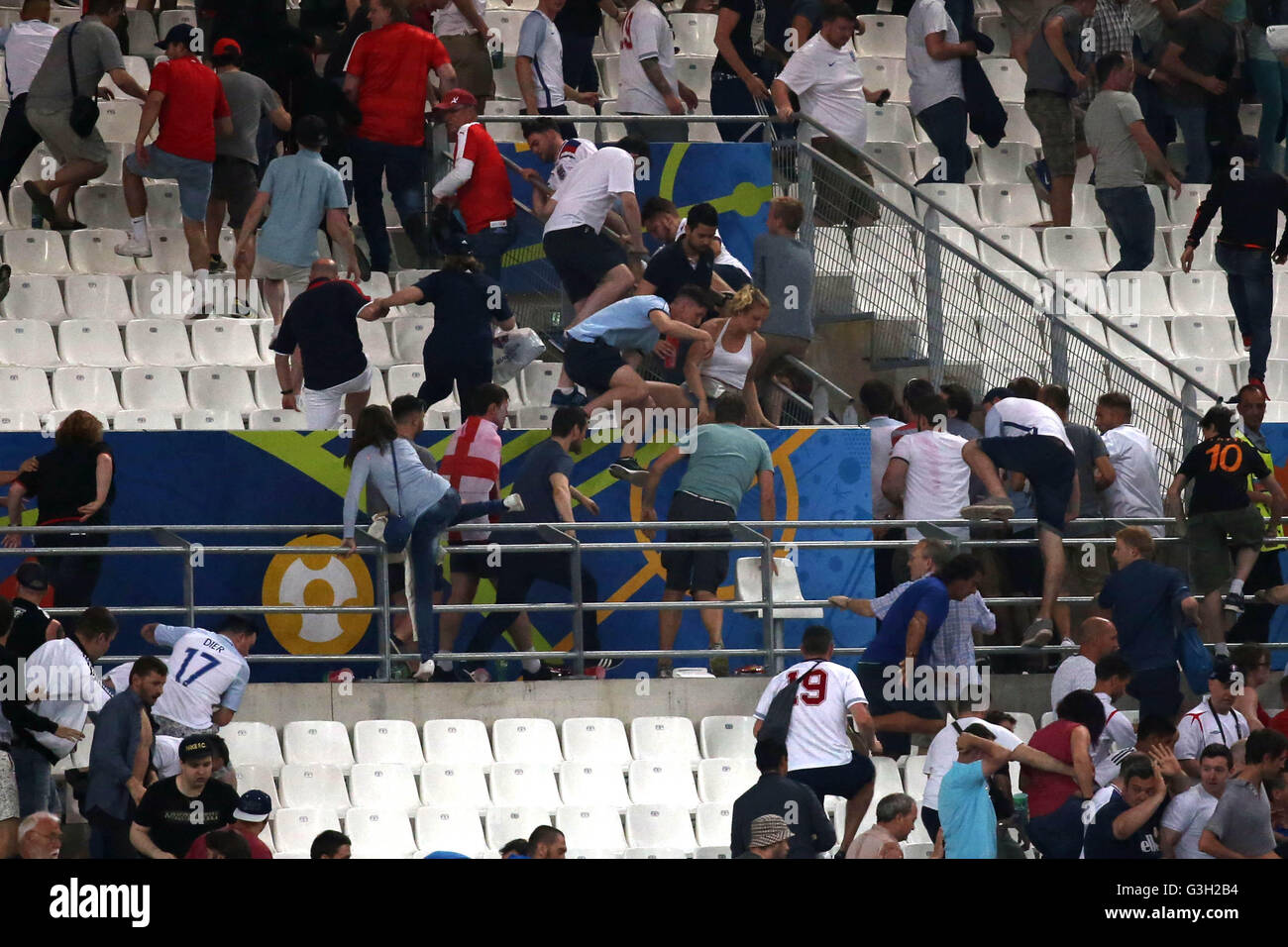 Football Hooligans Stadium England High Resolution Stock Photography ...