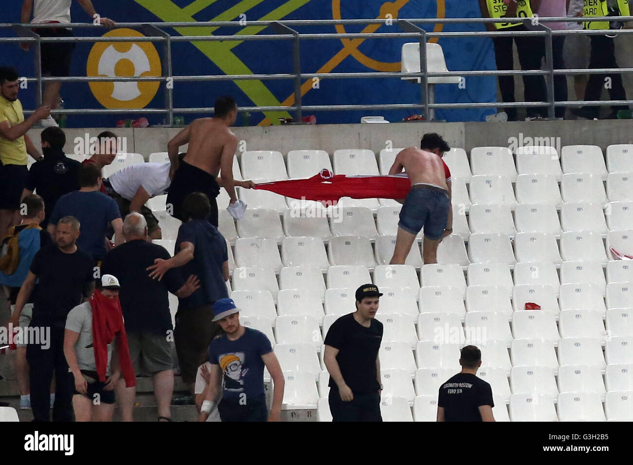 Football Hooligans Stadium England High Resolution Stock Photography ...
