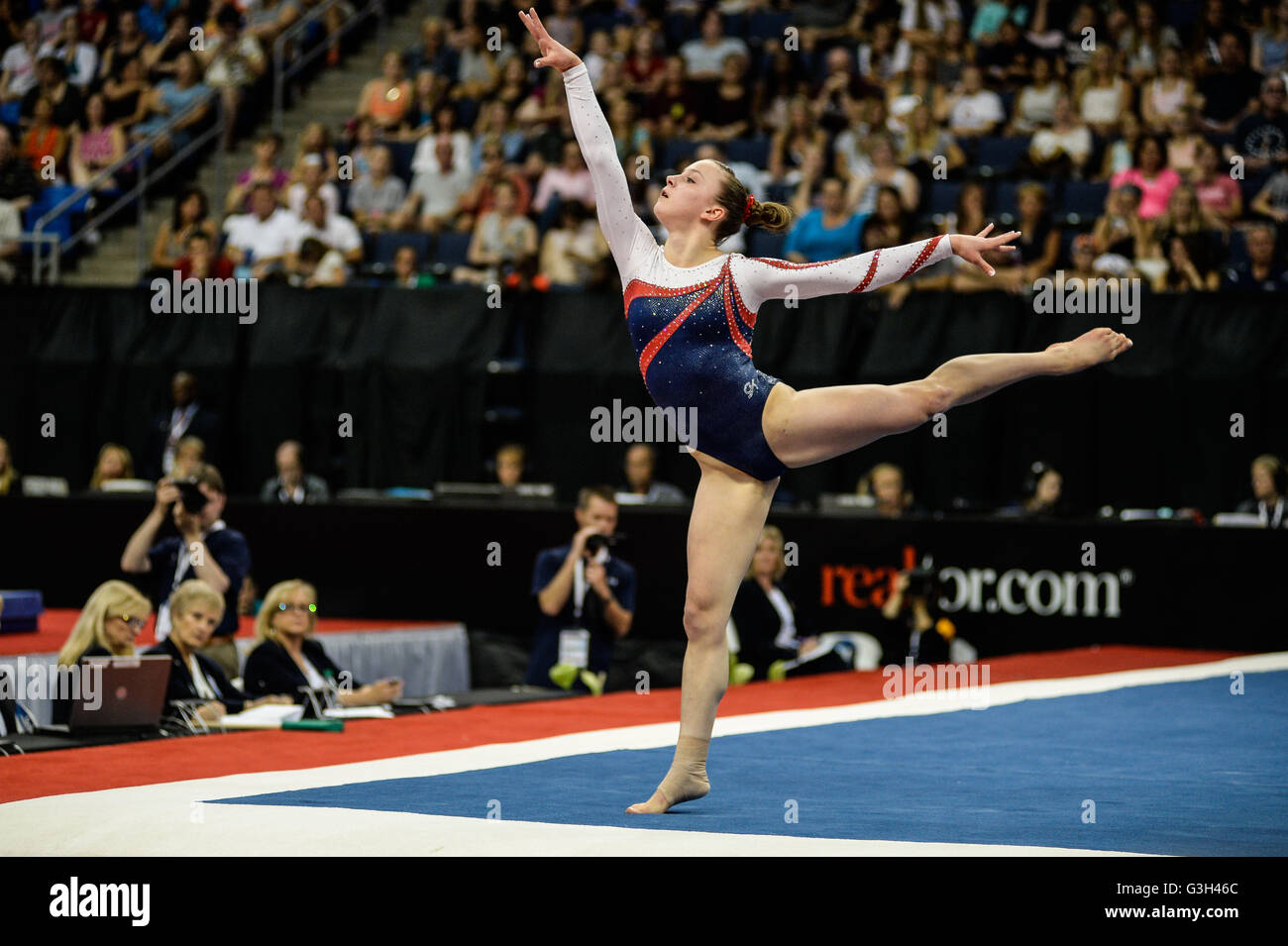 St. Louis, Missouri, USA. 24th June, 2016. LEXY RAMLER competes on ...